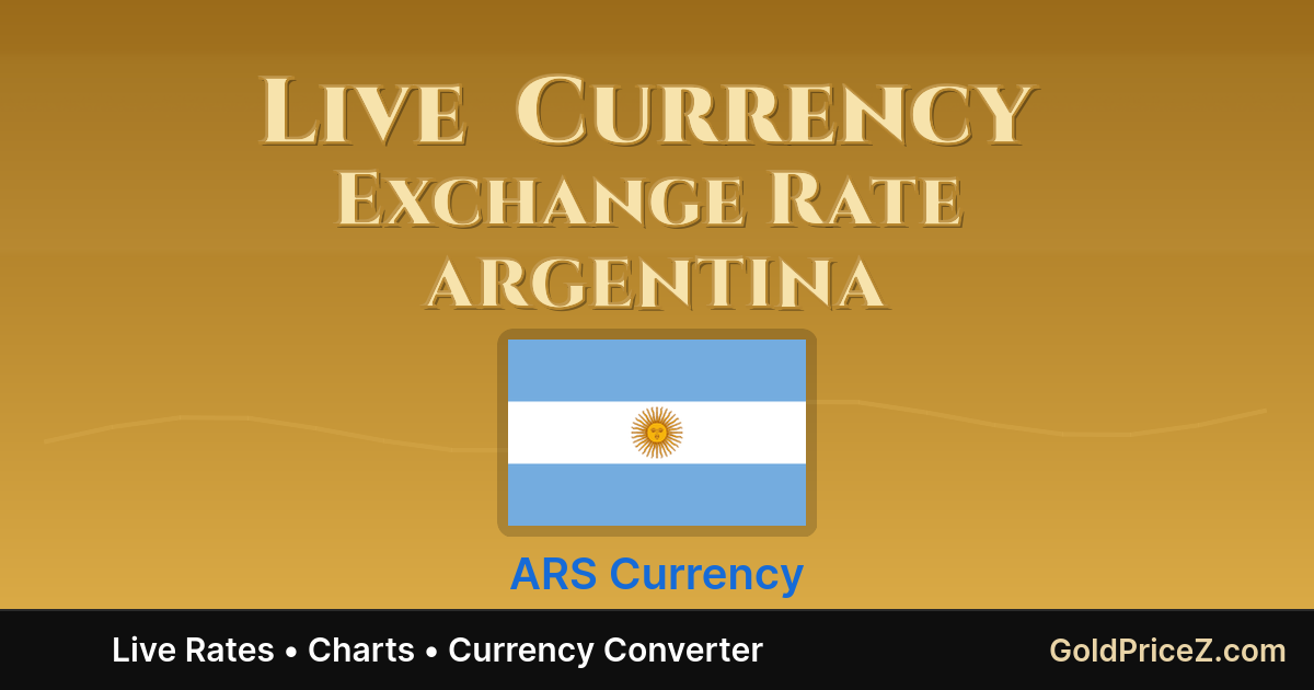 Tipo de cambio de Peso argentino (USD/ARS) hoy en Argentina