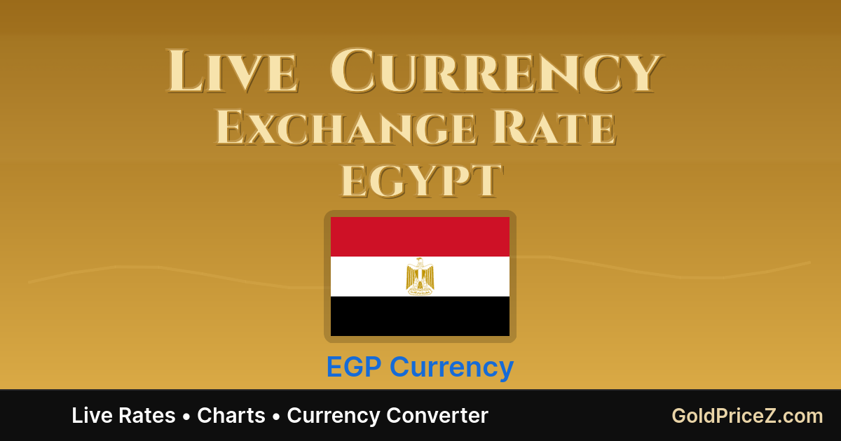 Egyptian pound (USD/EGP) Exchange Rates Today - Egypt Currency Prices