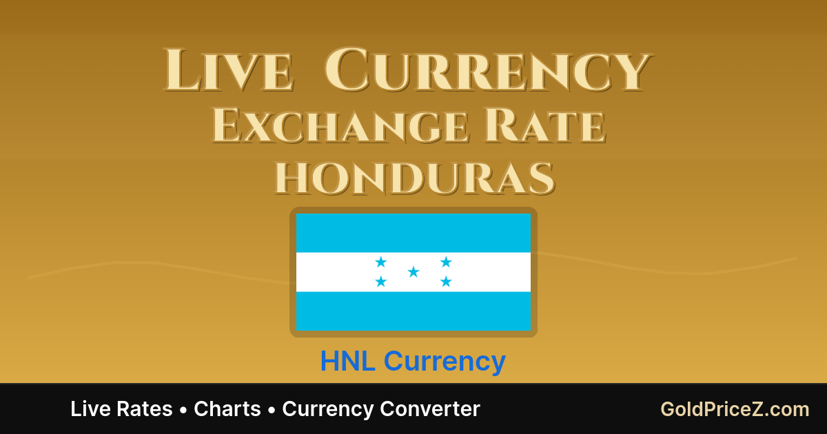 Tipo de cambio de Lempira hondureña (USD/HNL) hoy en Honduras