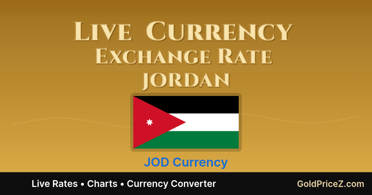 Jordanian dinar (USD/JOD) Exchange Rates Today - Jordan Currency Prices