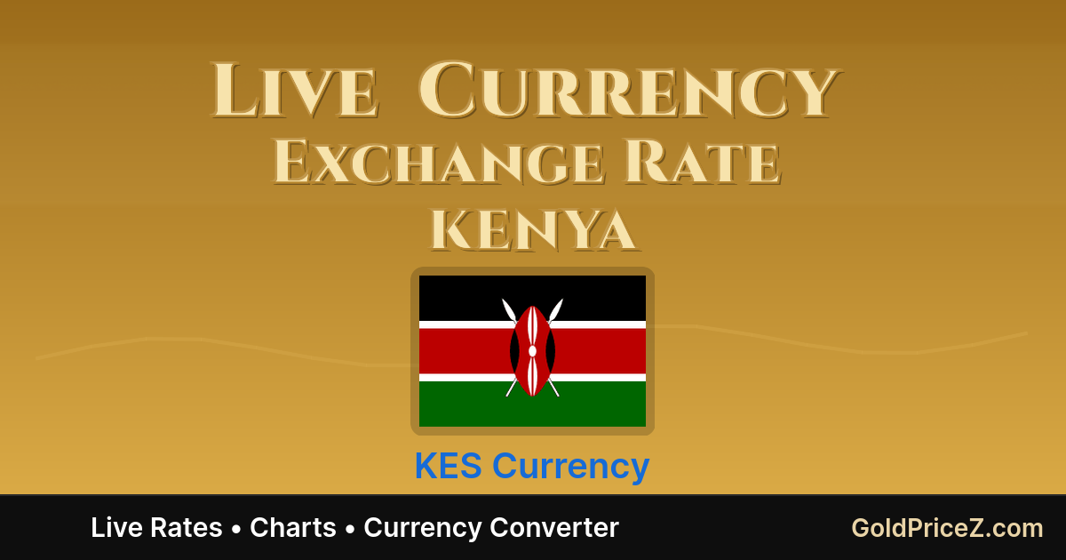 Kenyan shilling (USD/KES) Exchange Rates Today - Kenya Currency Prices
