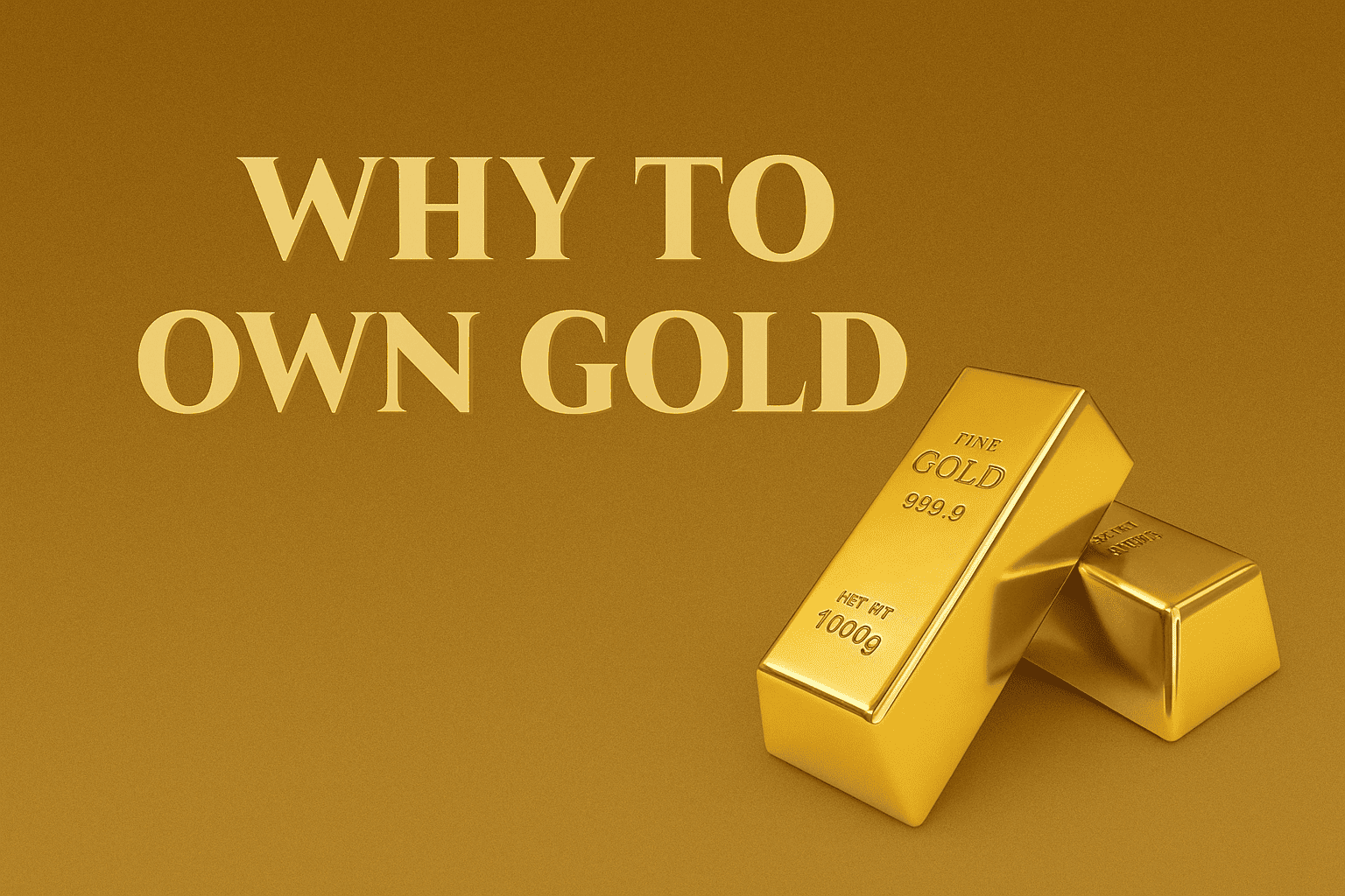 Why Own Gold? Benefits of Buying and Selling Gold