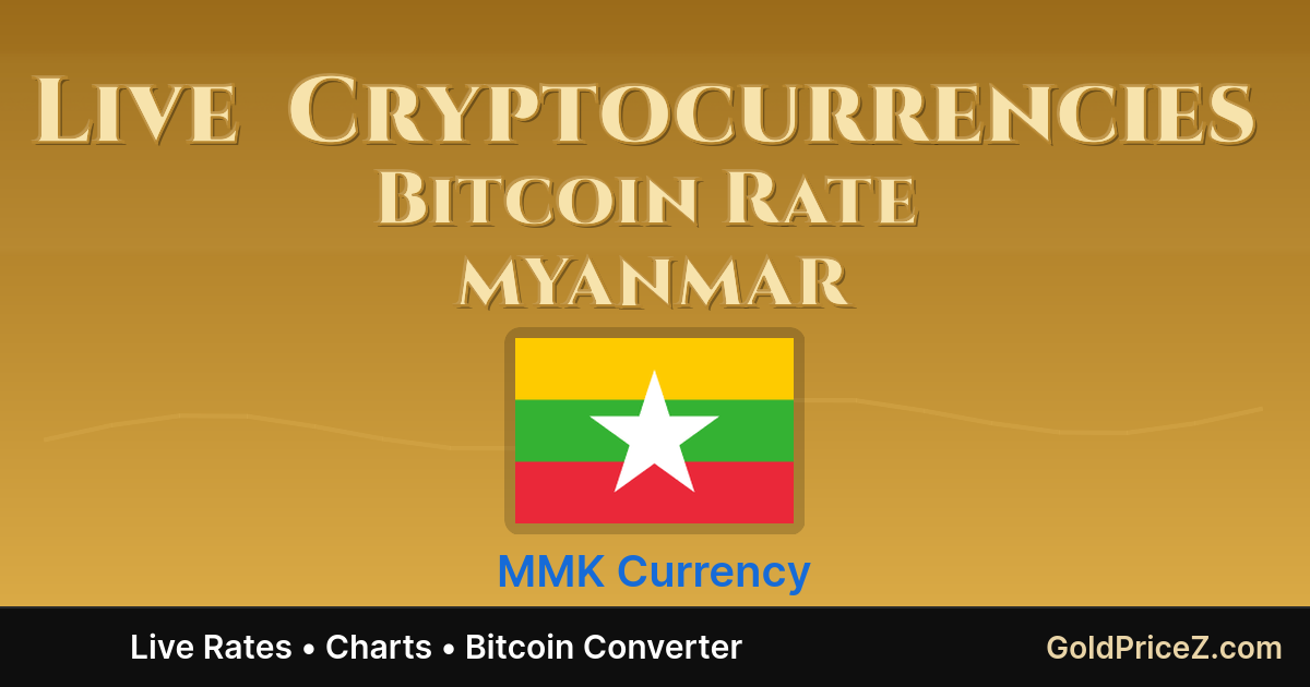 Bitcoin (BTC/MMK) Price in Myanmar Today