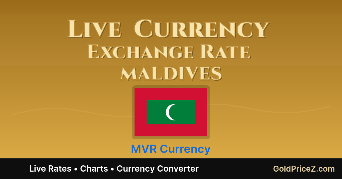 Maldivian rufiyaa (USD/MVR) Exchange Rates Today - Maldives Currency Prices