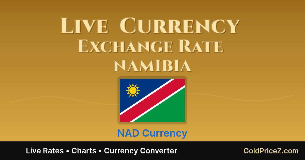 Namibian dollar (USD/NAD) Exchange Rates Today - Namibia Currency Prices