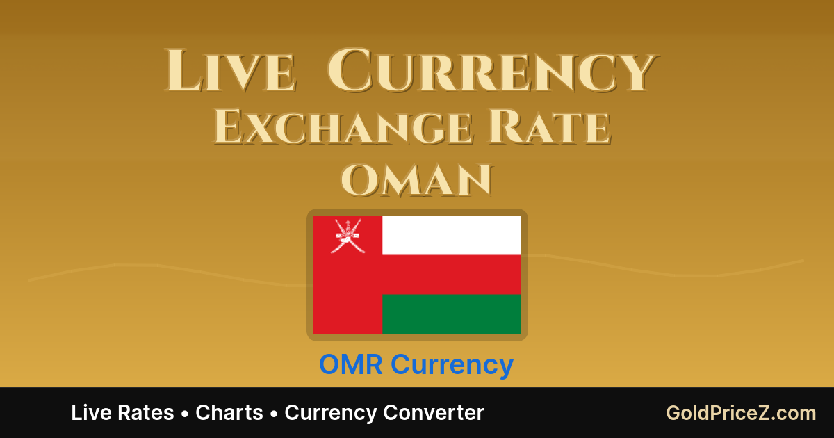 Omani rial (USD/OMR) Exchange Rates Today - Oman Currency Prices