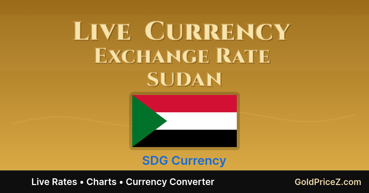 Sudanese pound (USD/SDG) Exchange Rates Today - Sudan Currency Prices